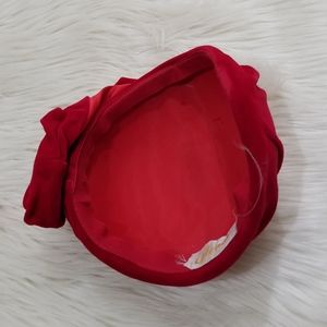 Vintage | Accessories | Vintage Red Velvet Hat | Poshmark